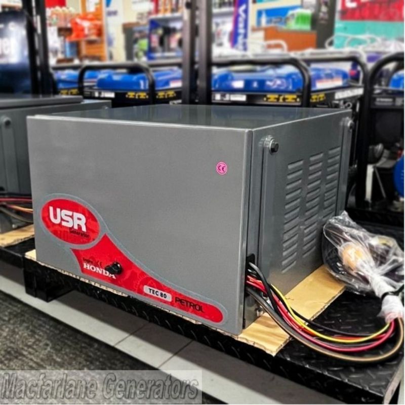 8kVA USR Petrol Inverter RV Generator (TEC80) — True Gear